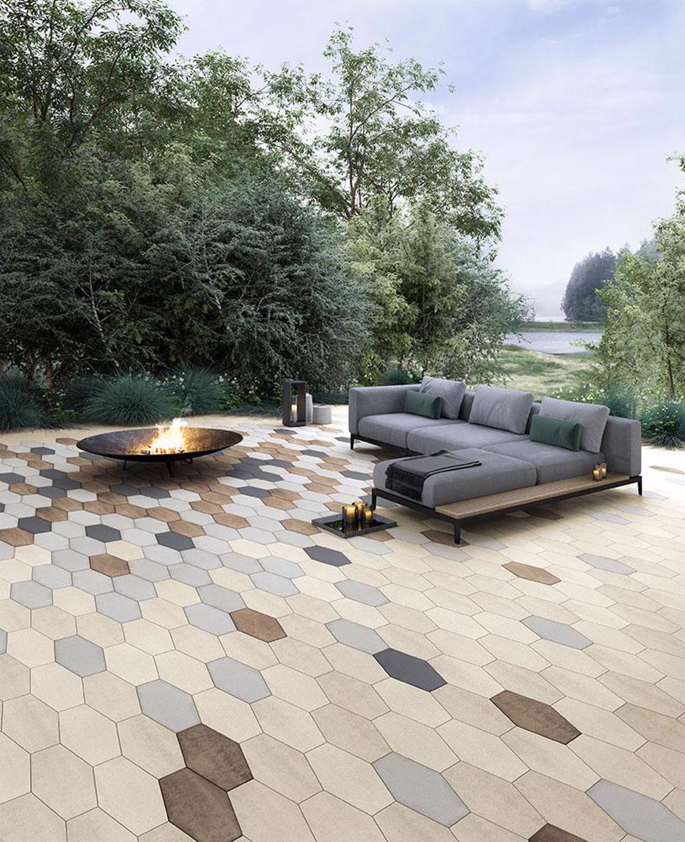 Hexa 60 Concrete Paver | Brickworks Supply