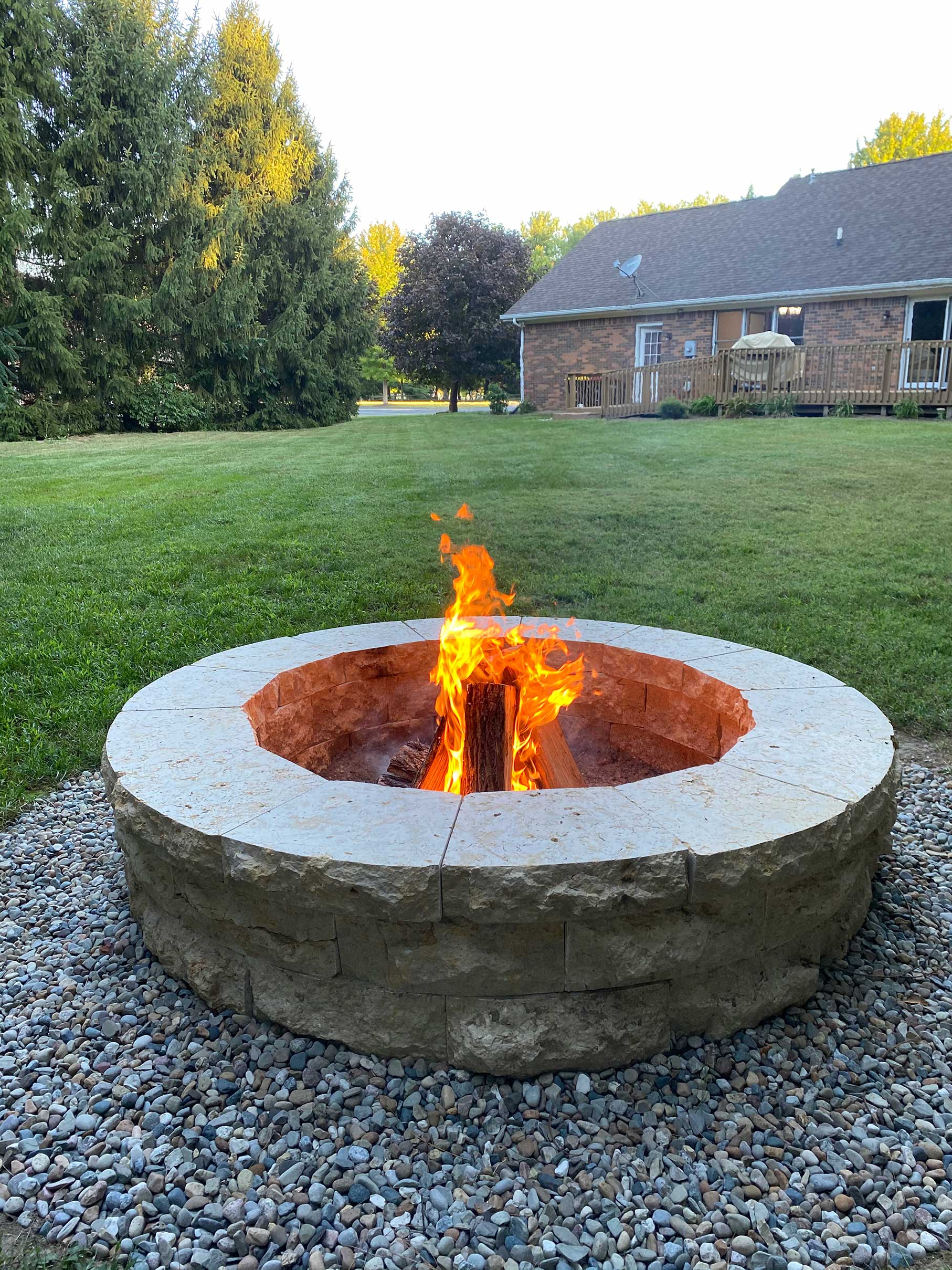 Autumn Sky Fire Pit | Brickworks Supply