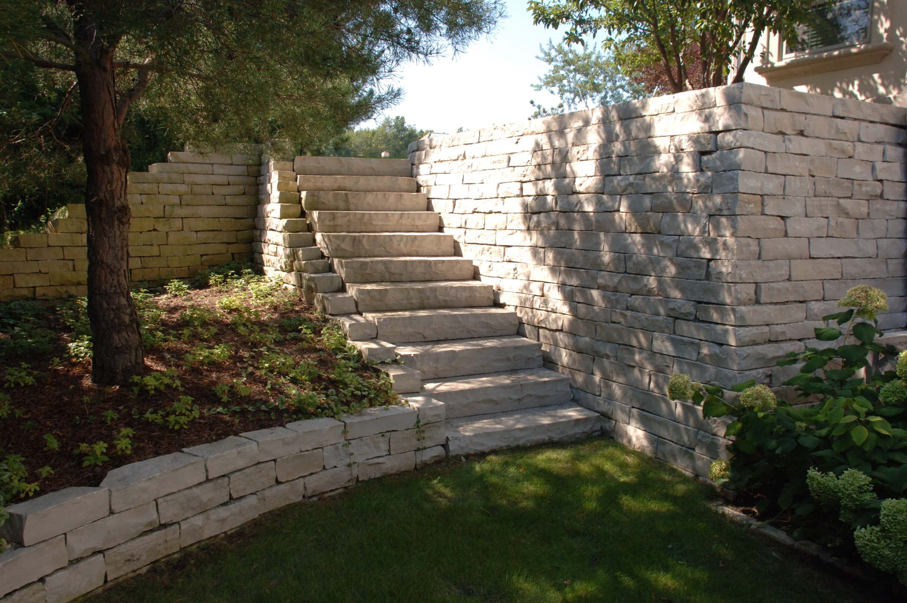 Eden Custom Natural Stone Steps | Brickworks Supply