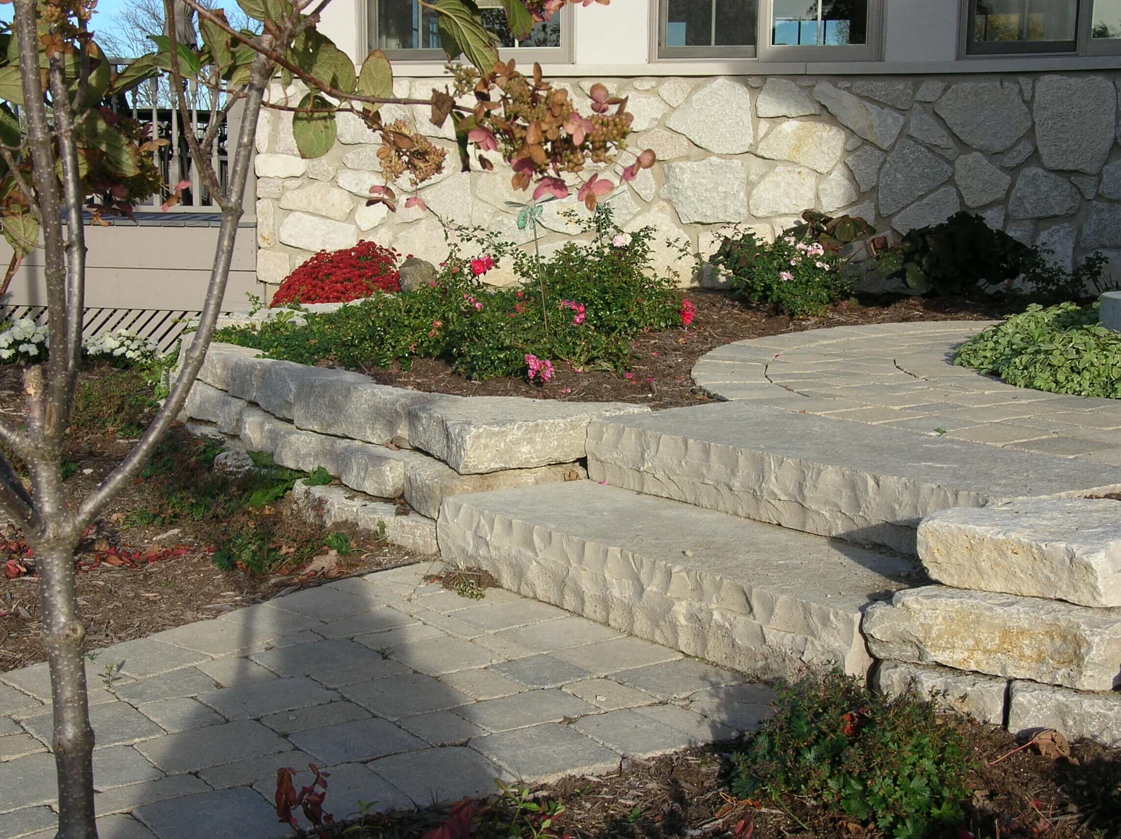 Eden Custom Natural Stone Steps | Brickworks Supply