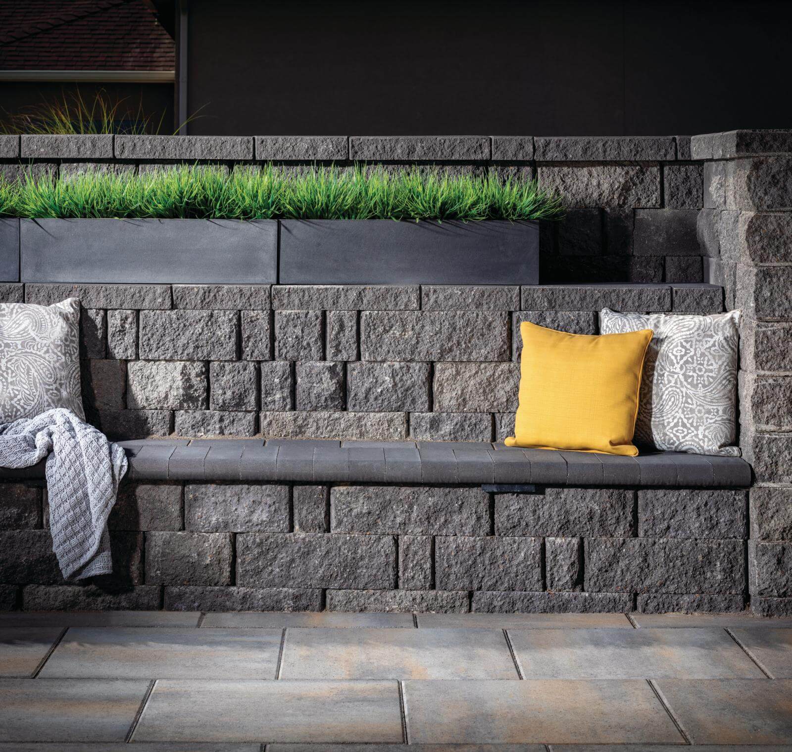 Belgard Highland Stone® Retaining Wall | Brickworks Supply